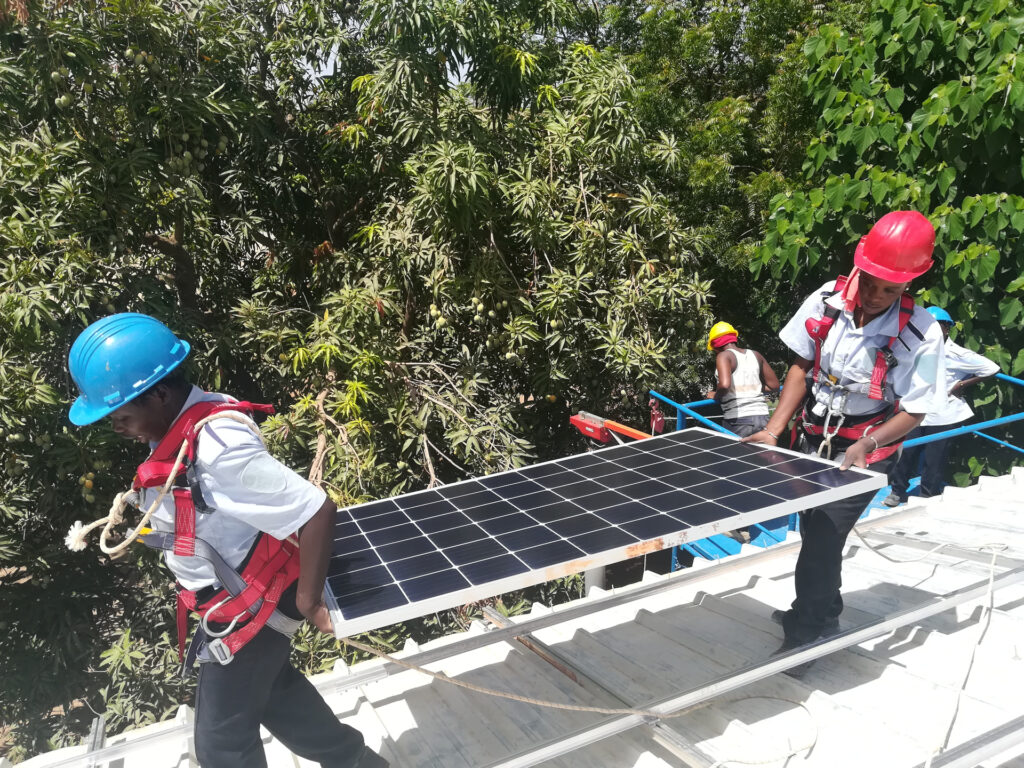 Photovoltaic installation for the medical research centre (MRGC) of ...